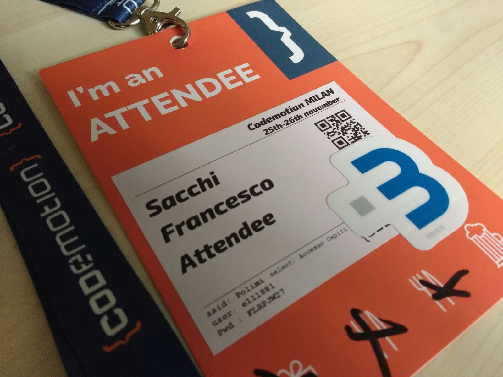 Codemotion Milano 2016 - Intré