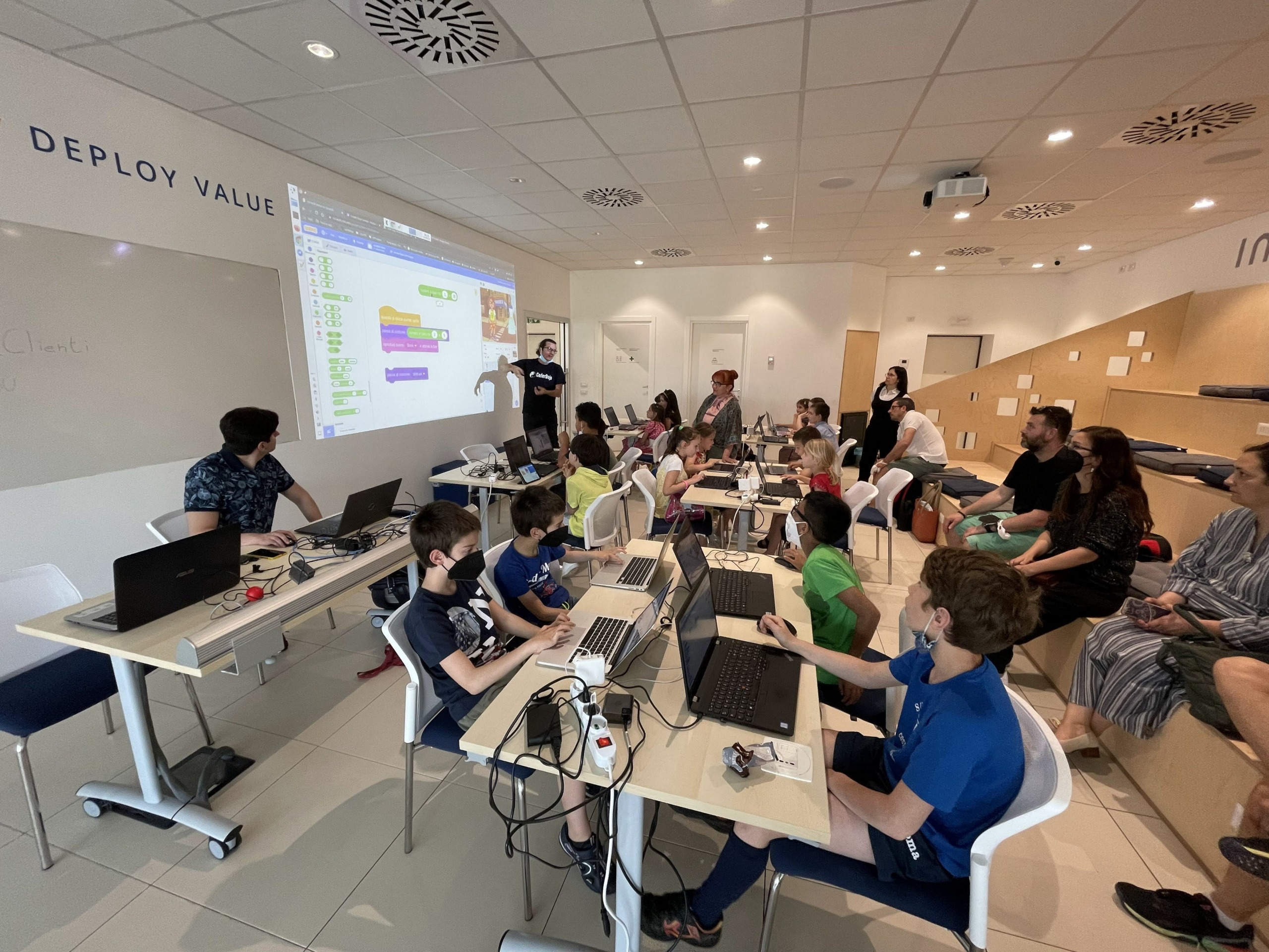 Intré e CoderDojo: l'esperienza di una gilda al servizio dei bambini. - Intré