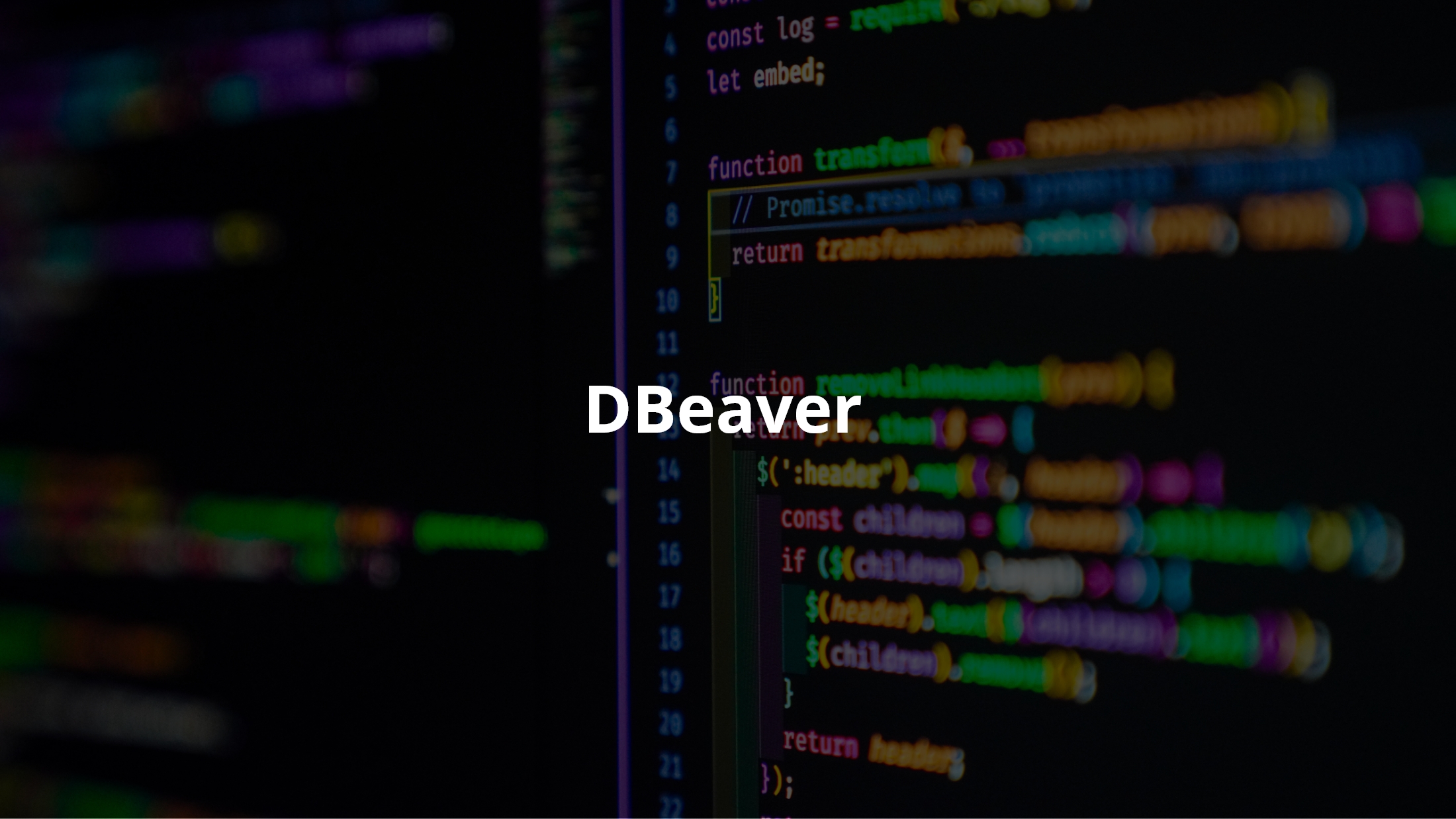 DBeaver - Gestire tipi diversi di database da un unico punto. - Intré